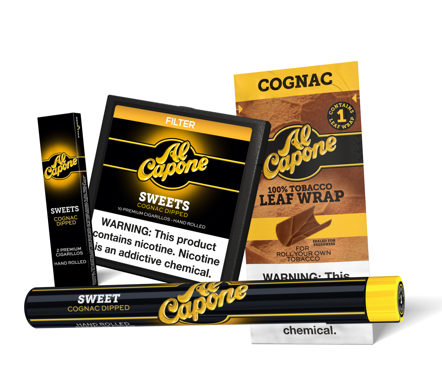 Al Capone Premium Cigarillos, Cigars & Leaf Wraps